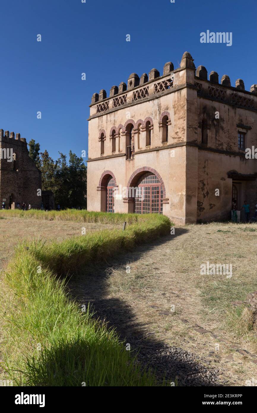 Gondar, Ethiopia - The library of Emperor Fasiladas’ son inside the ...