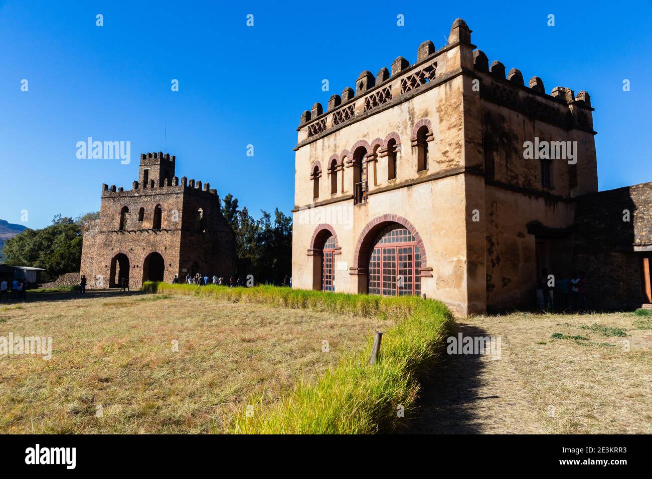 Gondar, Ethiopia - The library of Emperor Fasiladas’ son inside the ...