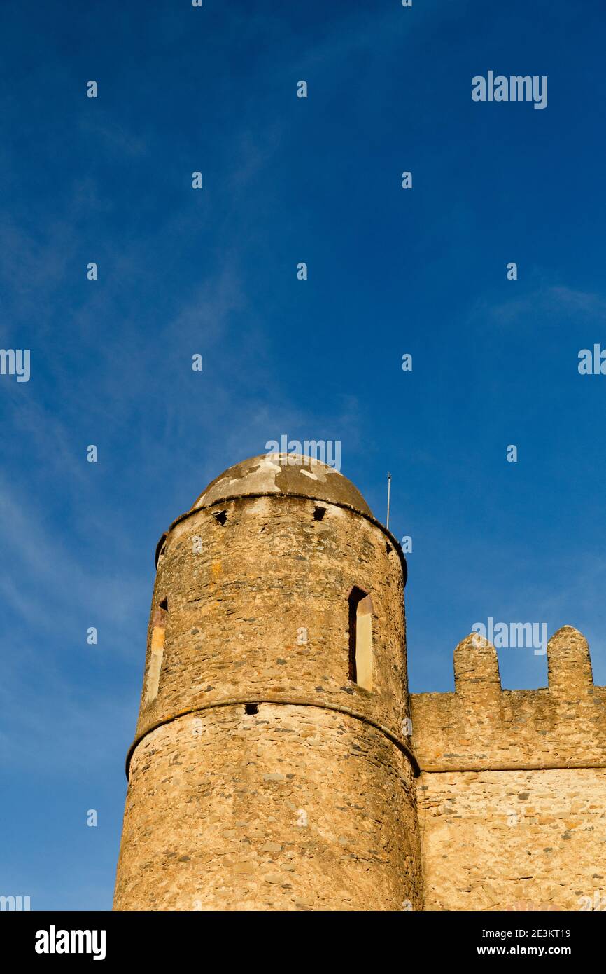 Gondar, Ethiopia - The Fasilidas Palace, or Fasilidas Castle was ...
