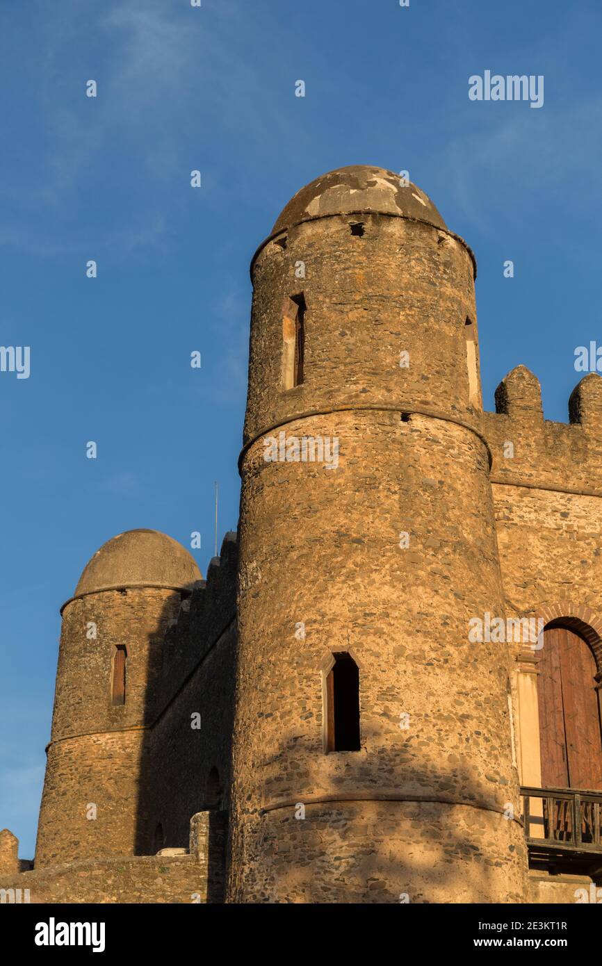 Gondar, Ethiopia - The Fasilidas Palace, or Fasilidas Castle was ...