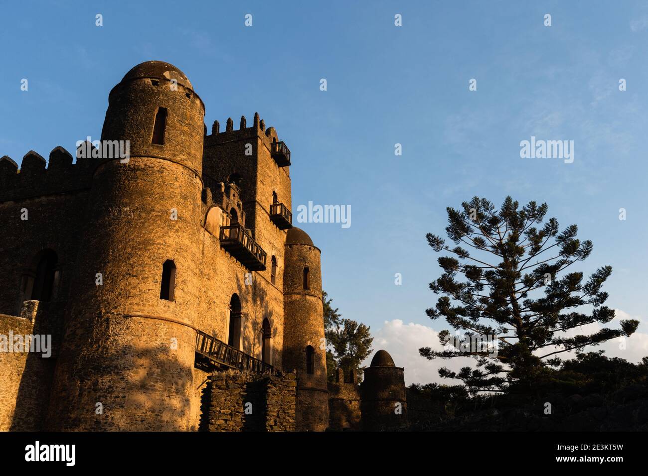 Gondar, Ethiopia - The Fasilidas Palace, or Fasilidas Castle was ...