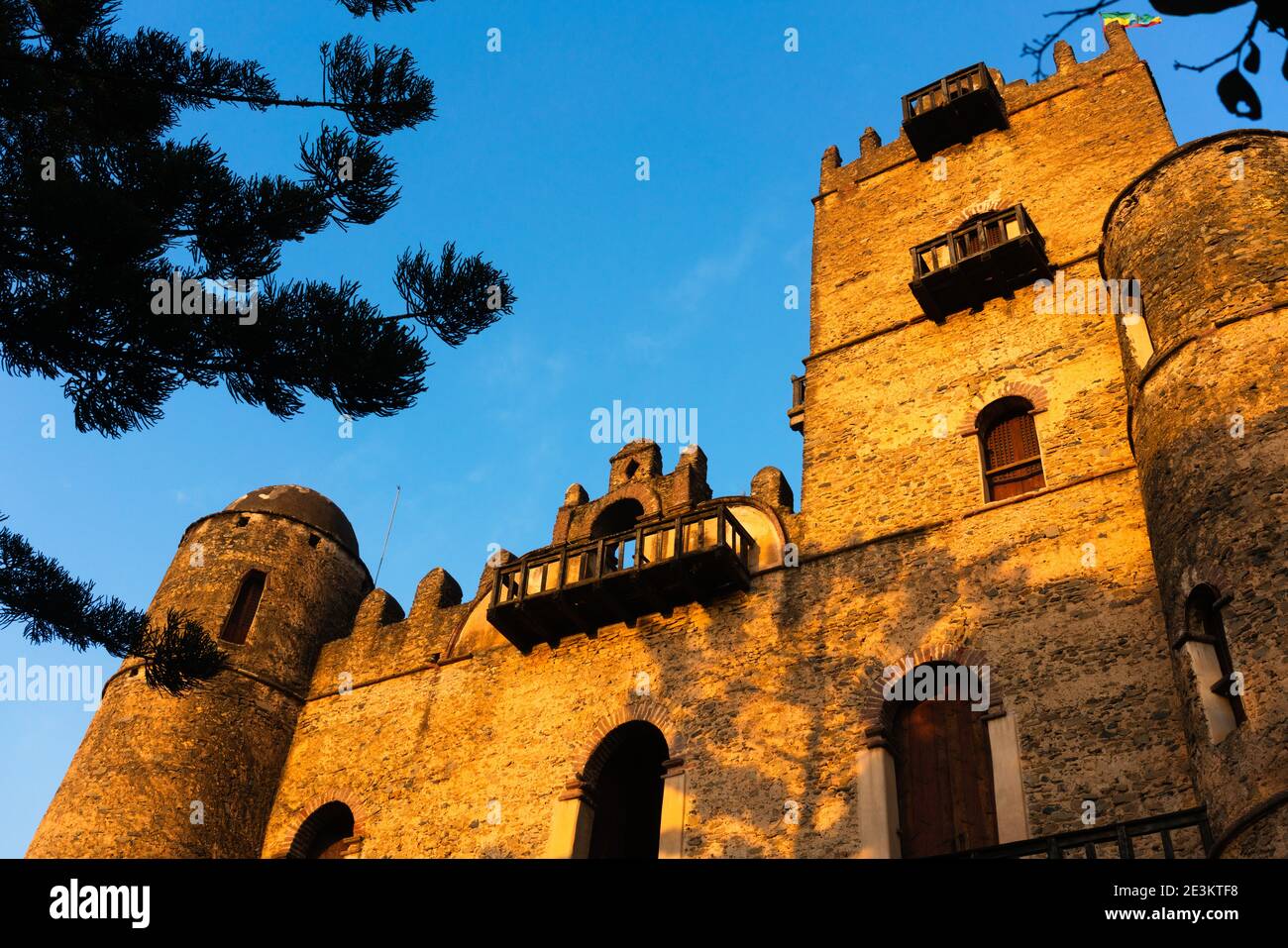 Gondar, Ethiopia - The Fasilidas Palace, or Fasilidas Castle was ...