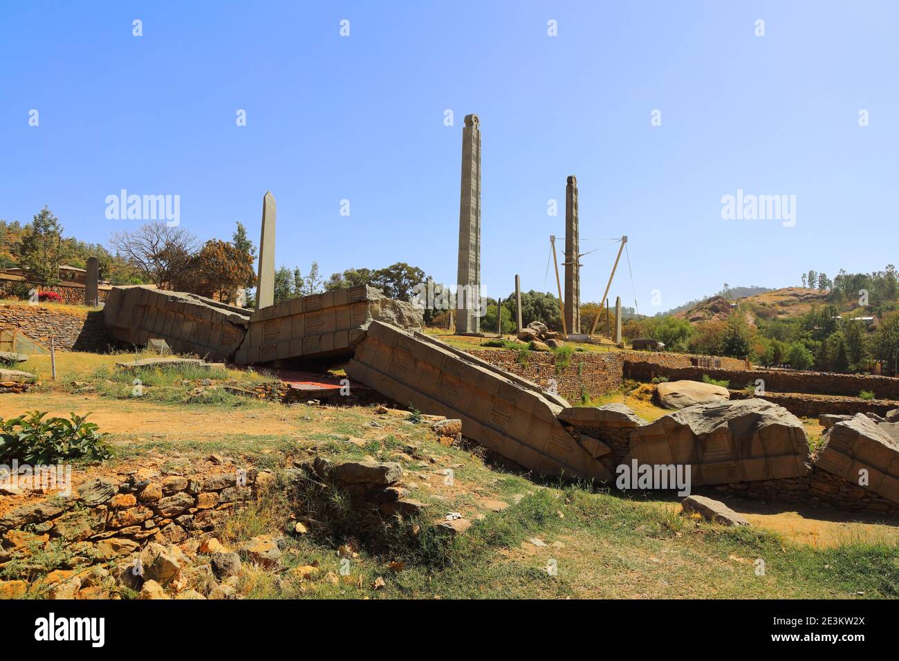 Stele axum ethiopia hi-res stock photography and images - Alamy