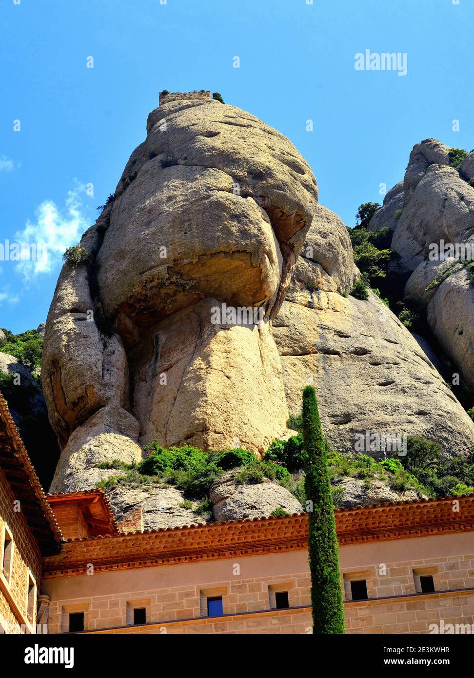 Monastery Catalonia Cliff High Resolution Stock Photography and Images ...