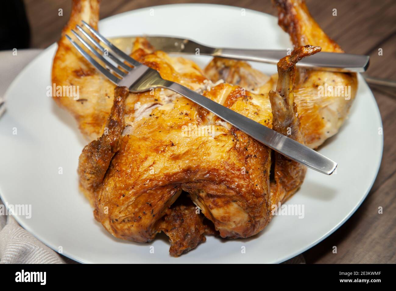 Silver plated knife fork on hi-res stock photography and images - Alamy
