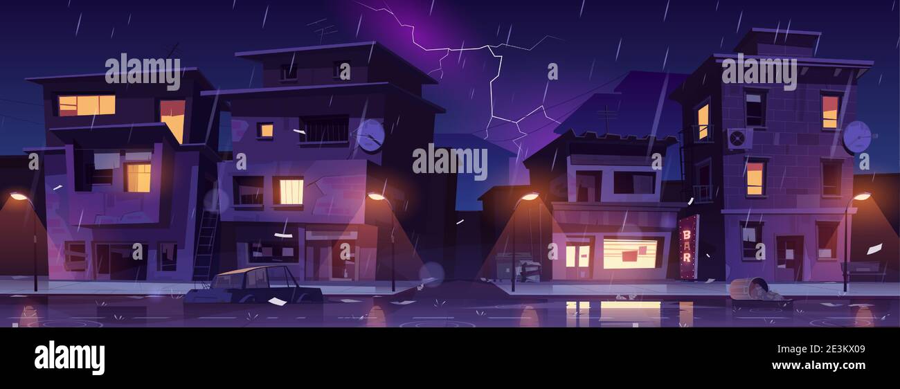 Ghetto Street Background