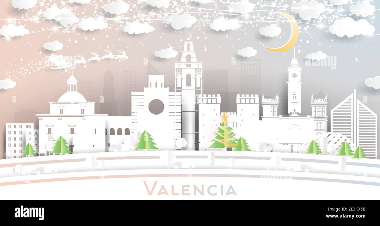Moon valencia Stock Vector Images - Alamy