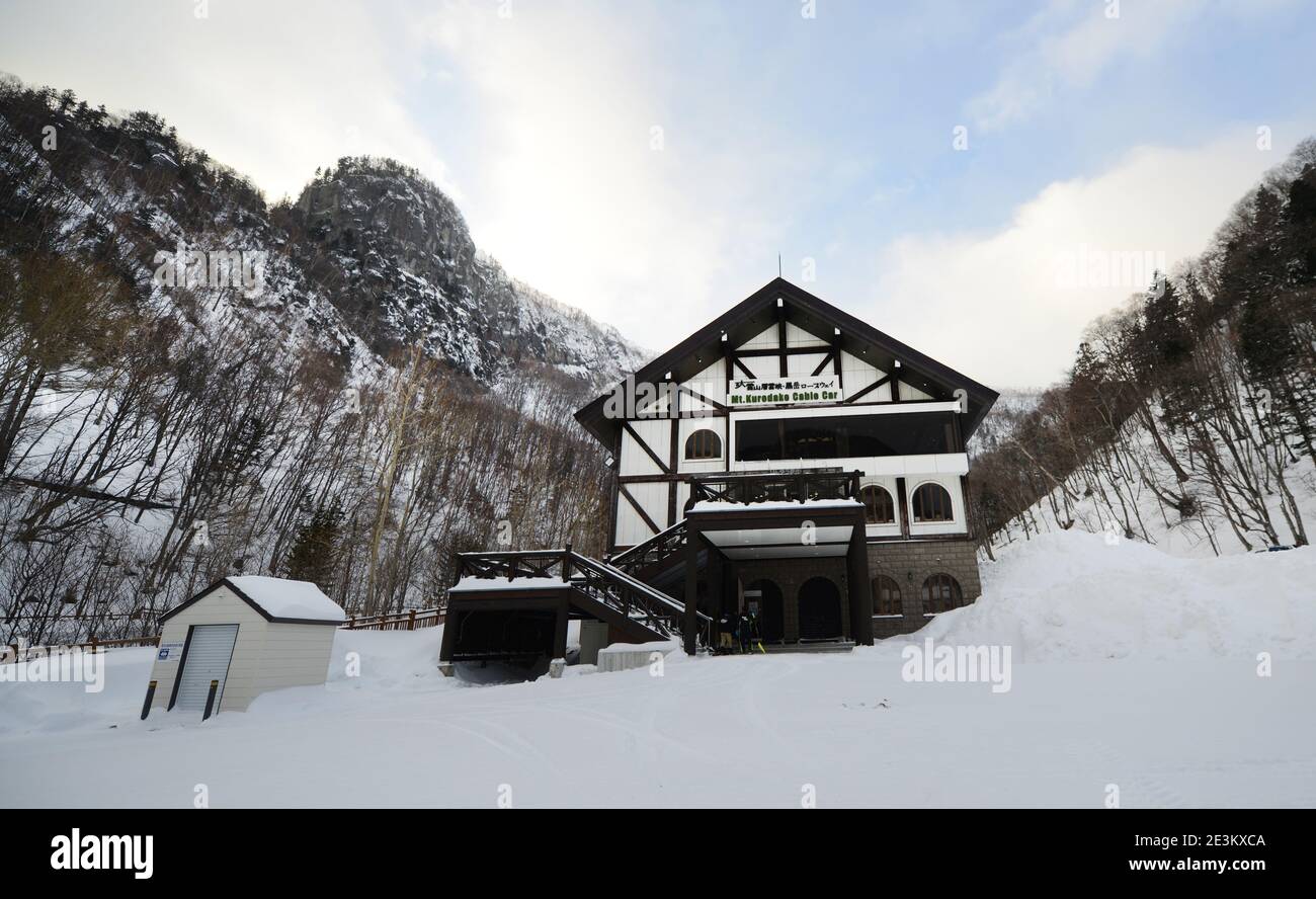 Daisetsuzan sounkyo kurodake ropeway hi-res stock photography and ...