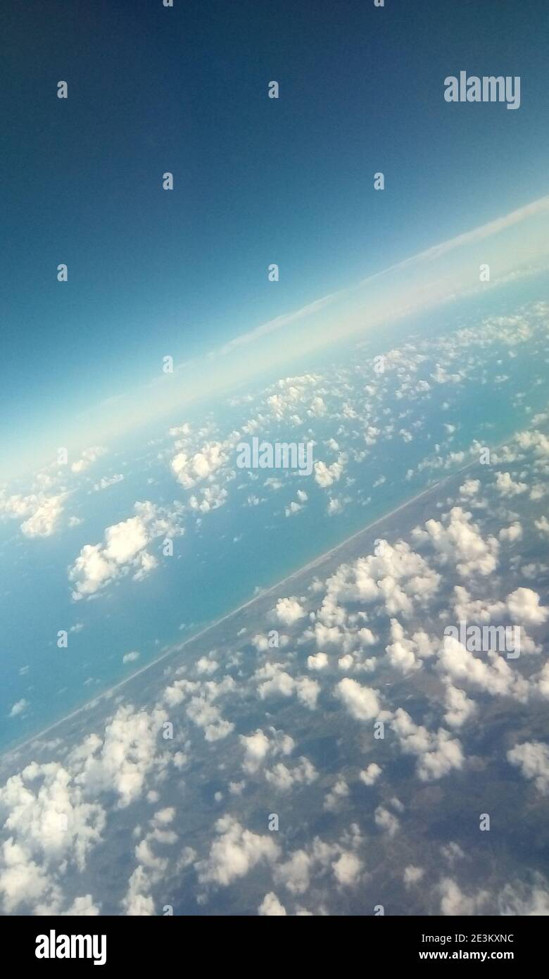Earth From Above The Clouds