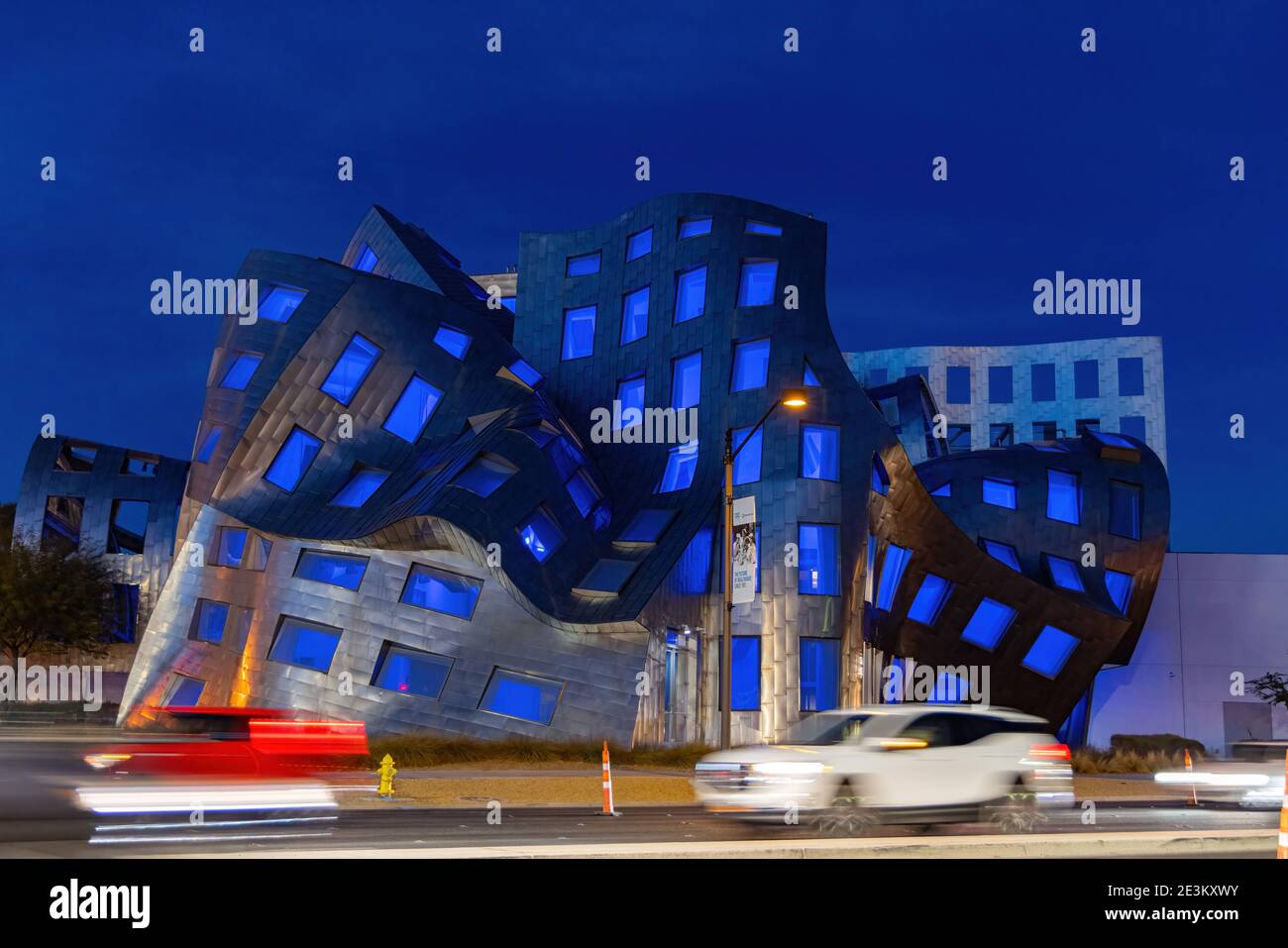 Las Vegas, JAN 8, 2021 - Night view of the Keep Memory Alive Event ...