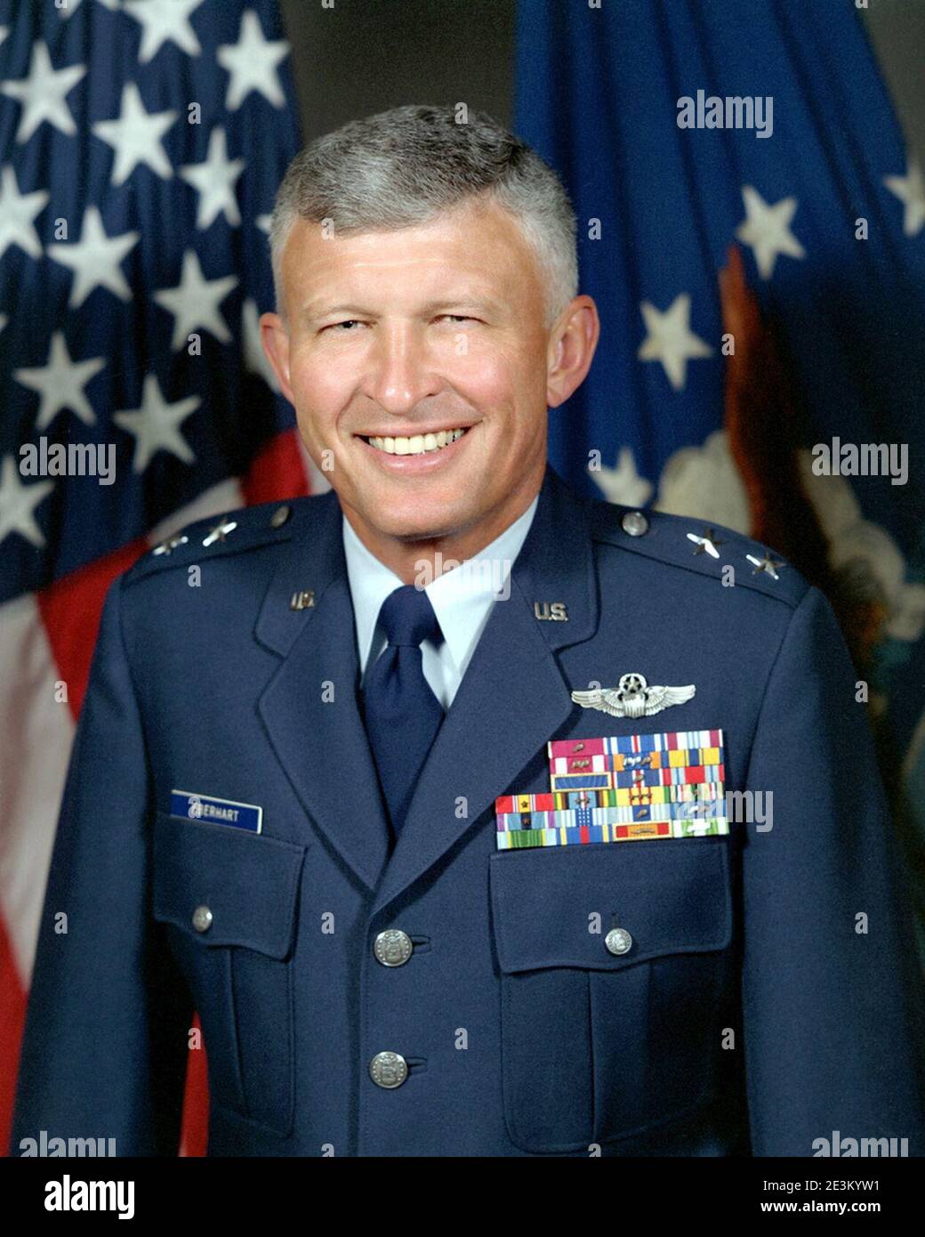 Gen ralph e eberhart hi-res stock photography and images - Alamy