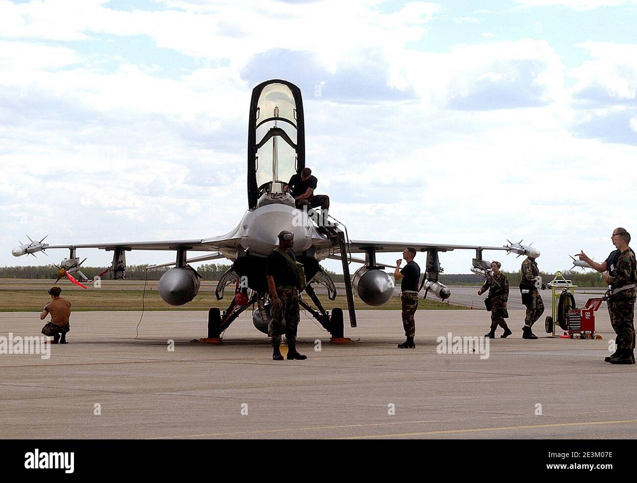 Maple Flag aircraft Stock Photo - Alamy