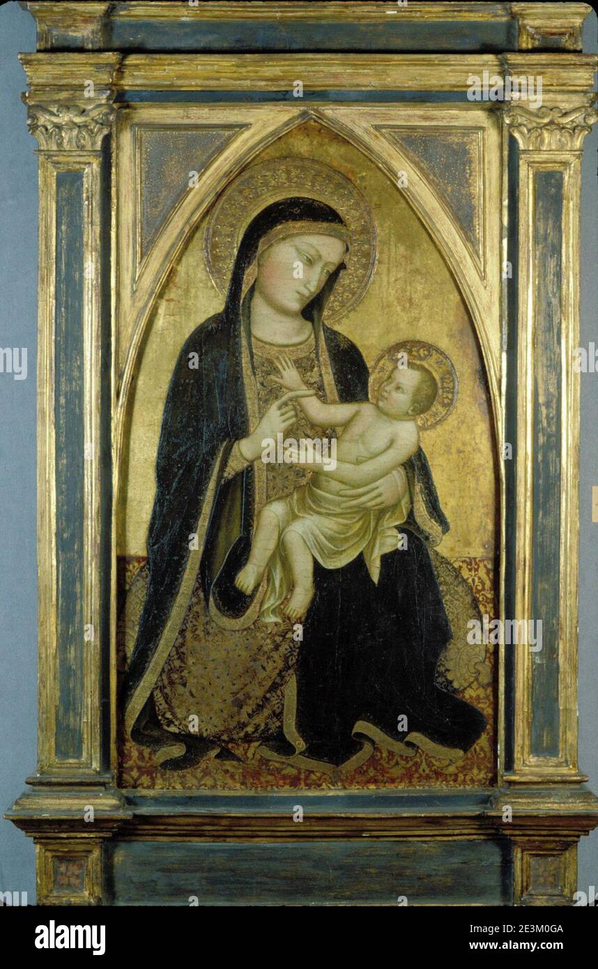 Mariotto di Nardo - Madonna and Child Stock Photo - Alamy