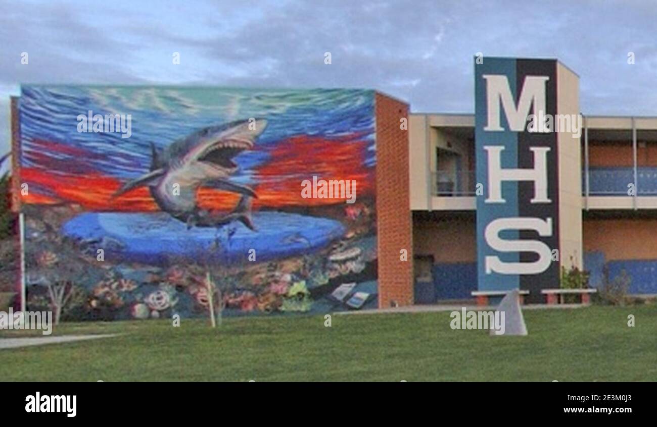 Malibu High School quad Stock Photo - Alamy