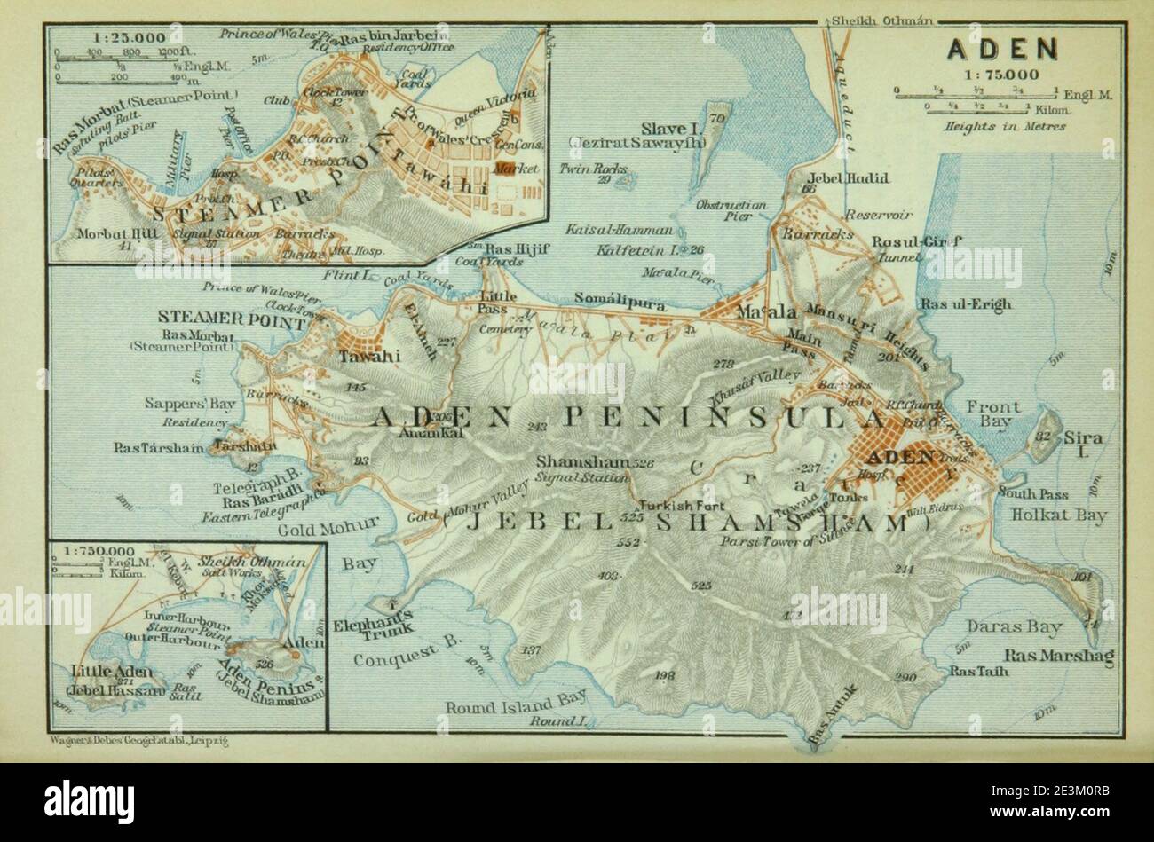 Map of aden hi-res stock photography and images - Alamy
