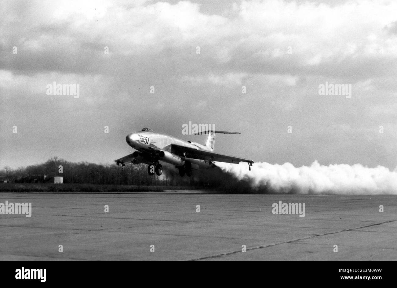 Martin XB-51 rocket-assisted take off Stock Photo - Alamy