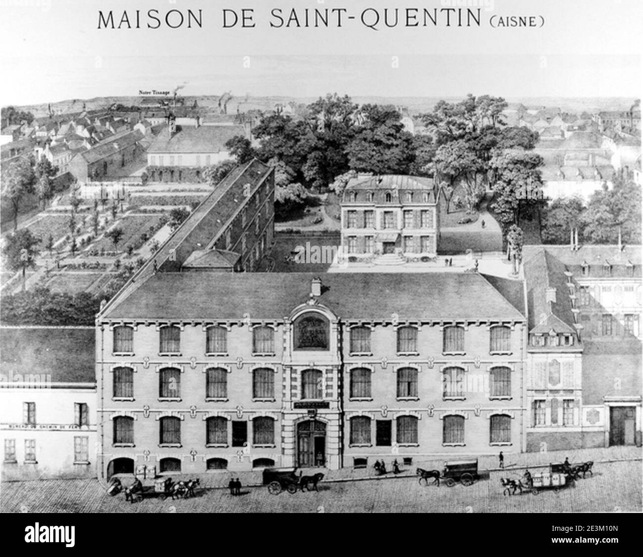 Maison Samuel Joly (Saint-Quentin Stock Photo - Alamy