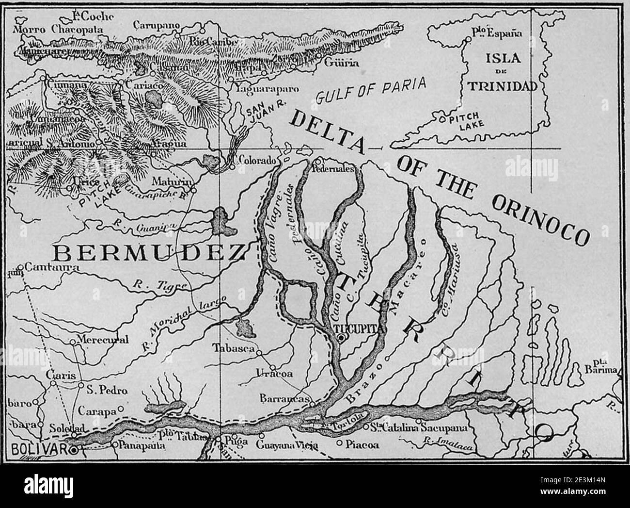 Orinoco River On Map