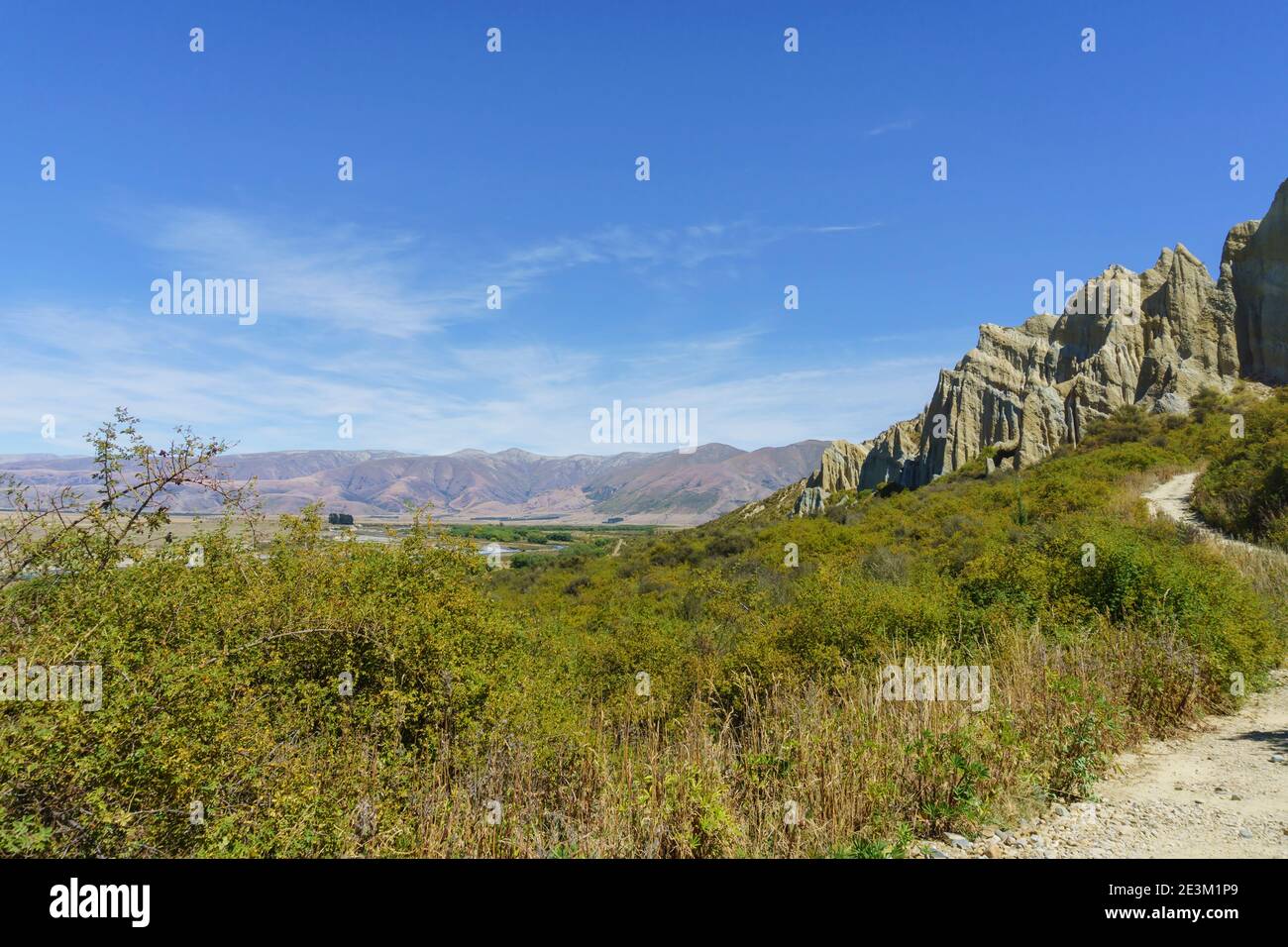 Clay cliffs paritea hi-res stock photography and images - Alamy