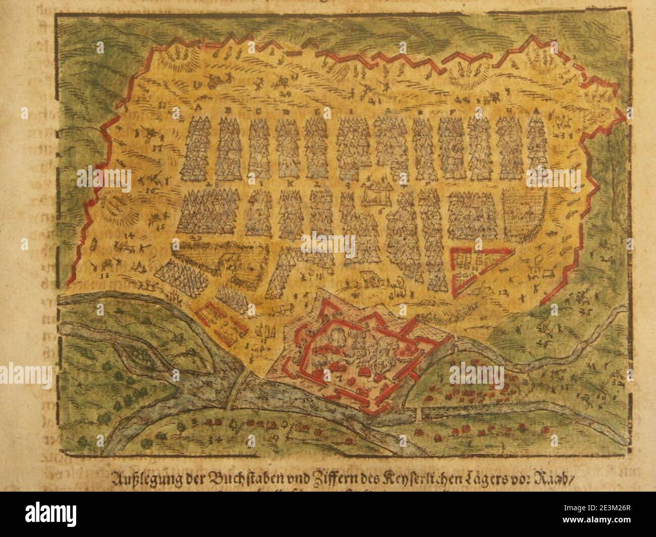 Map of Groy, Hungary (1600 Stock Photo - Alamy