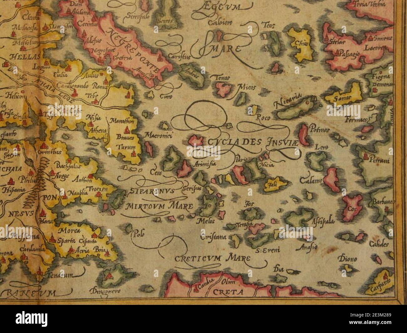 Classical greece map hi-res stock photography and images - Alamy
