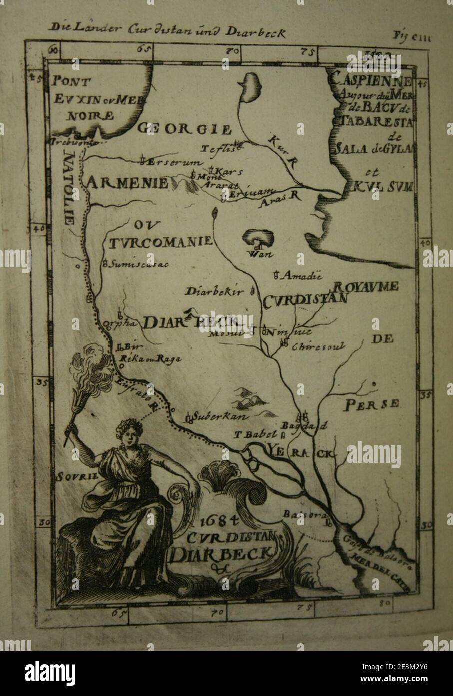 Map of the Iraq region, Description de L'Universe (Alain Manesson ...