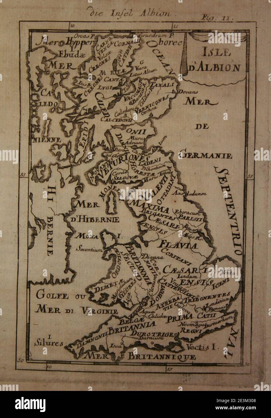 Map of ancient Britain, 1685 Stock Photo - Alamy Map of ancient Britain, 1685 Stock Photo - Alamy
