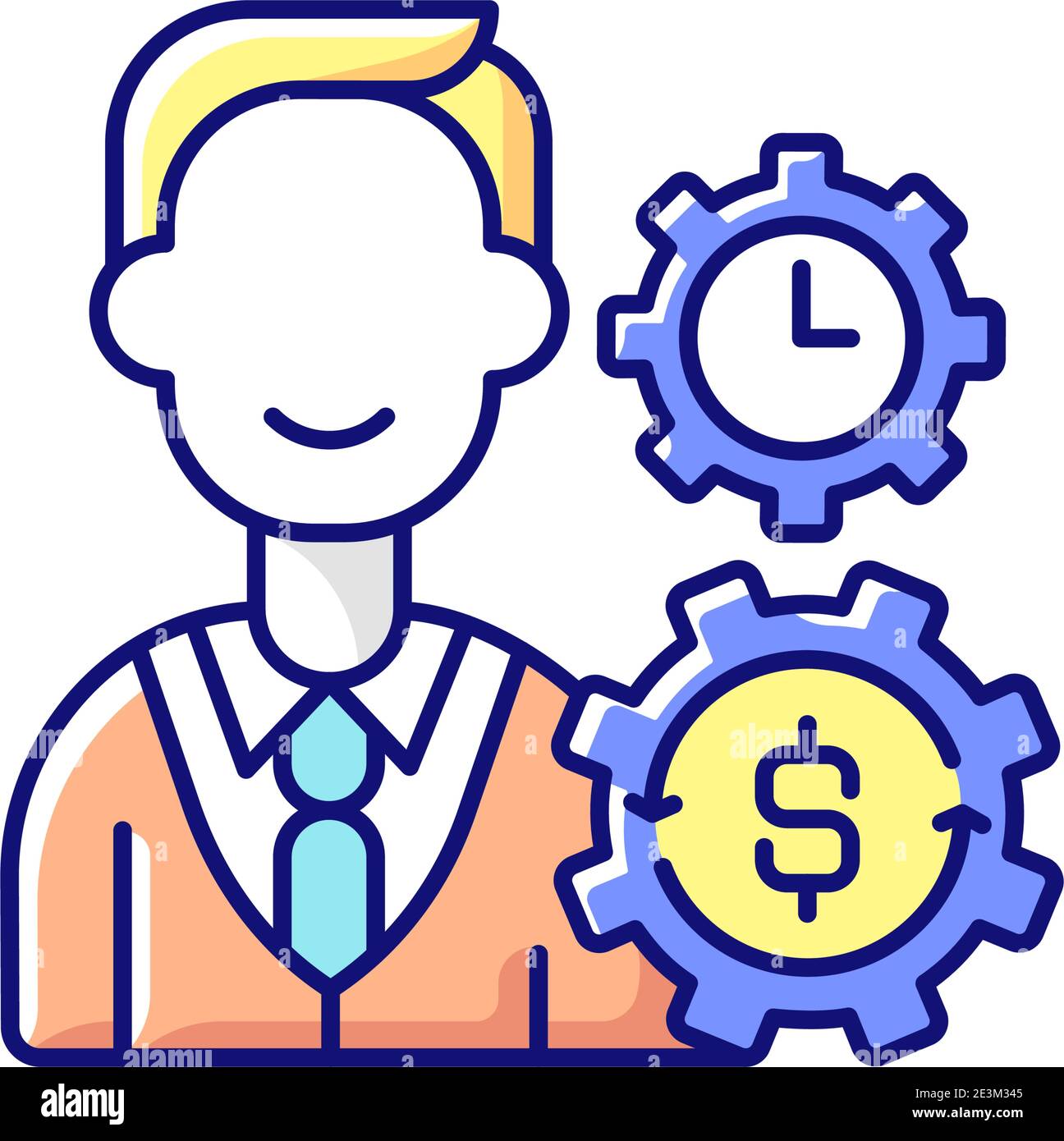 Finance department RGB color icon Stock Vector Image & Art - Alamy