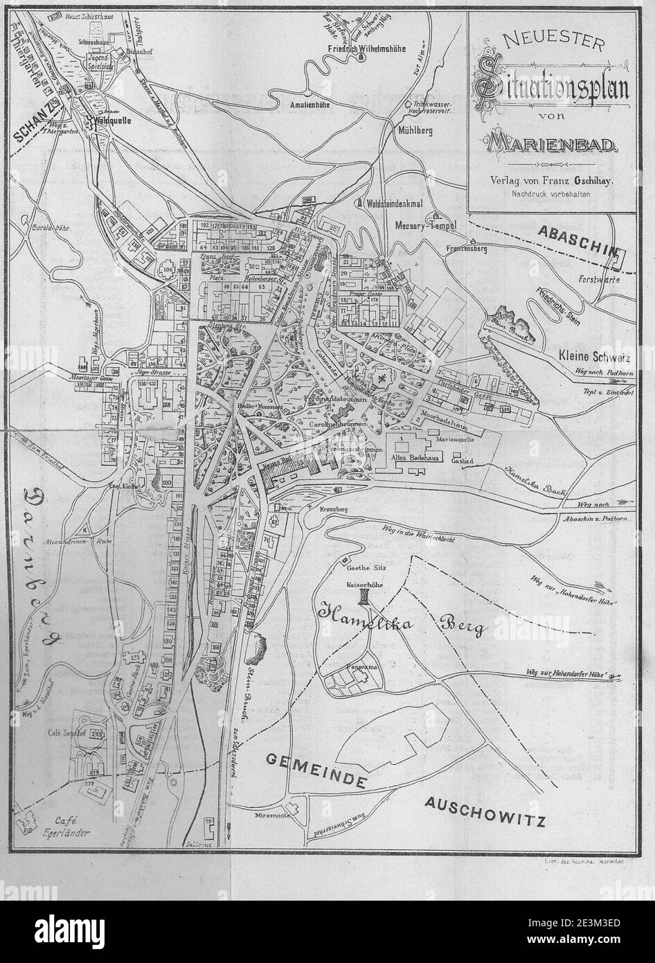 Marienbad Black and White Stock Photos & Images - Alamy