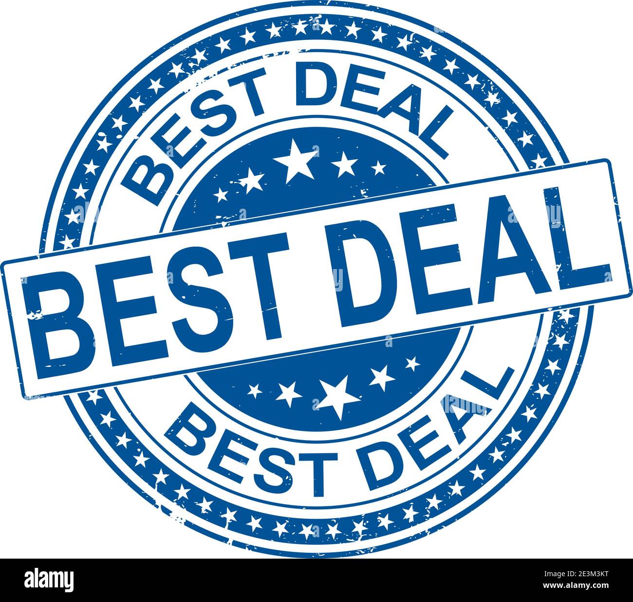 Abstract grunge rubber stamp with the text Best Deal written inside the ...