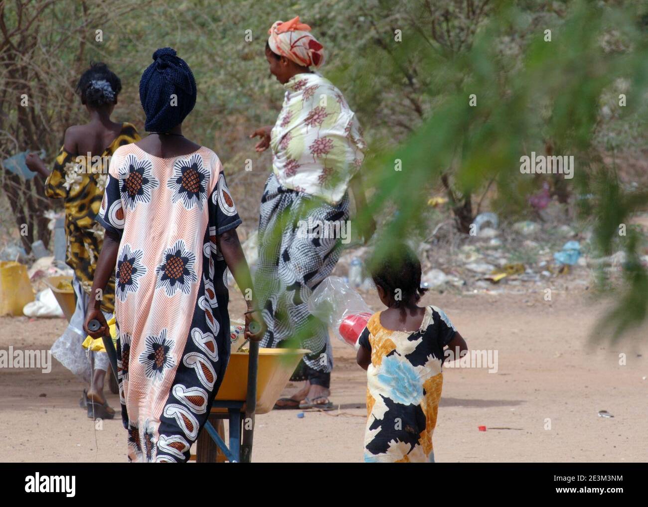 Marines, Sailors hand out supplies to villagers in Petit Douda ...