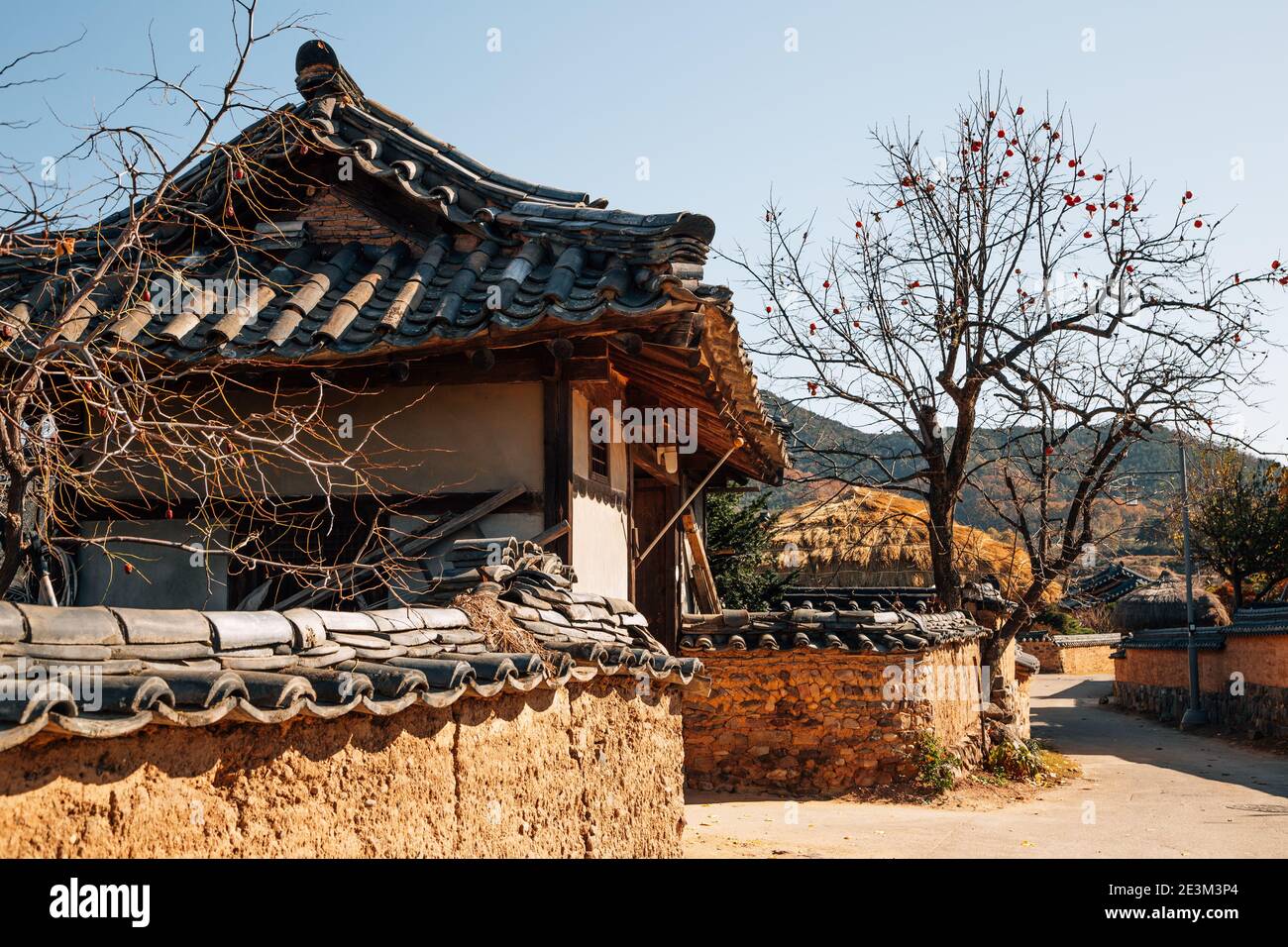 Andong Hahoe Folk Village in Andong, Korea Stock Photo - Alamy