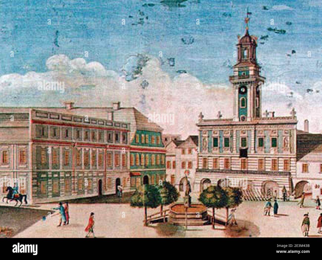 Market Square, Cieszyn (I. Chambrez Stock Photo - Alamy
