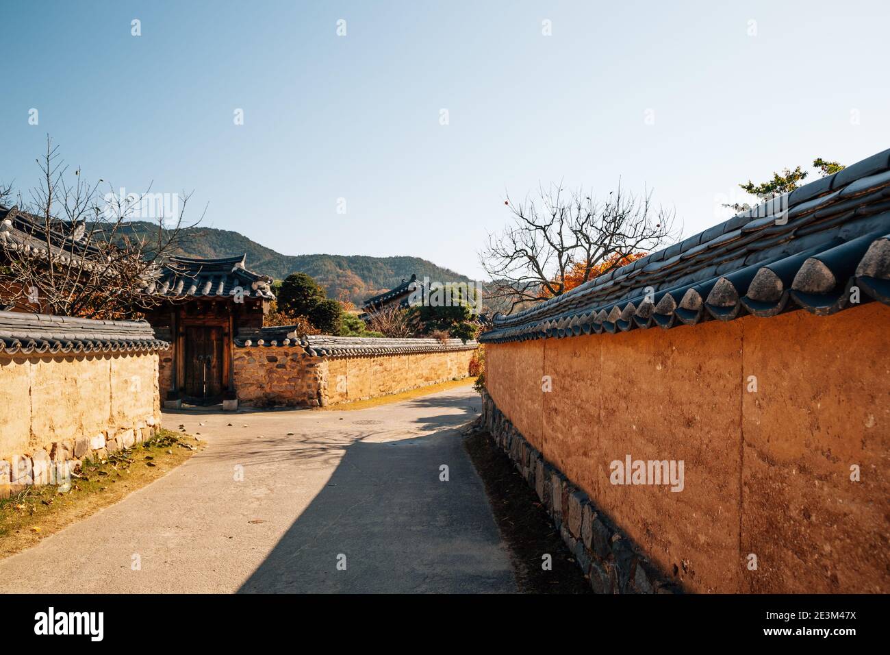 Andong Hahoe Folk Village in Andong, Korea Stock Photo - Alamy
