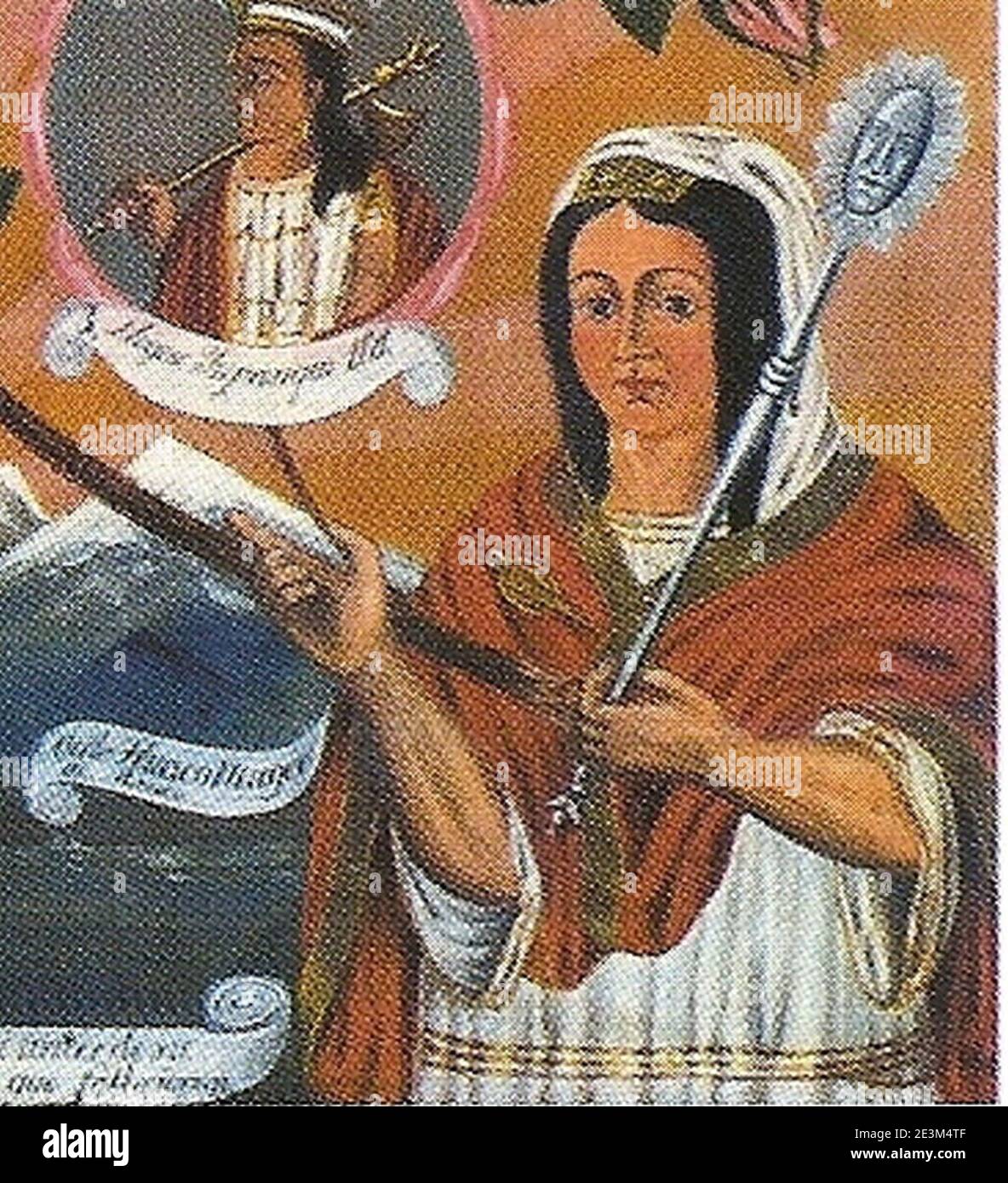 Mama Ocllo en Sapa inkakuna (cropped Stock Photo - Alamy