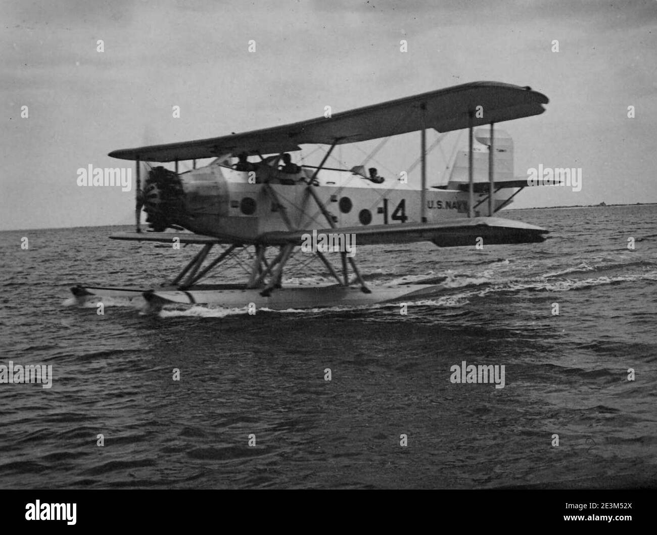 Martin T4M-1 seaplane in Pensacola Bay c1930 Stock Photo - Alamy