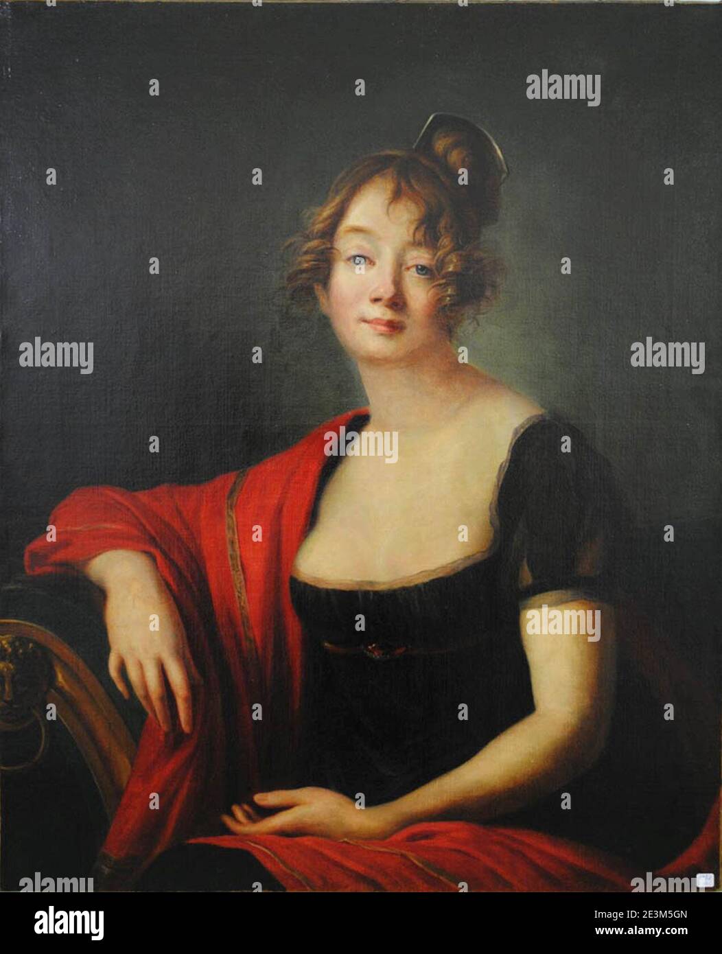 Maria Bilibina by Vigée Le Brun Stock Photo - Alamy