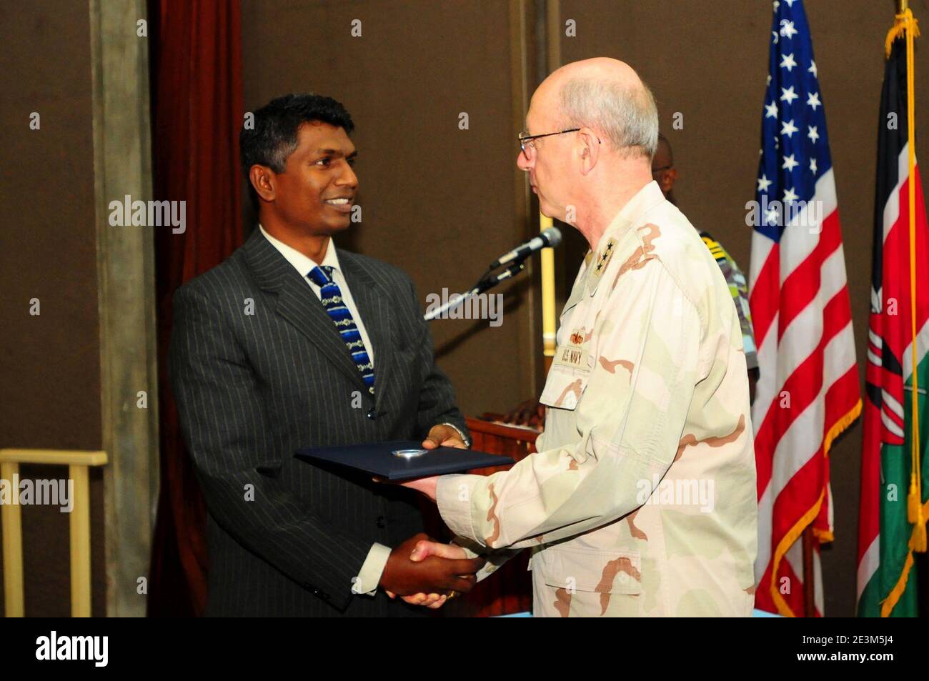 Maritime Center of Excellence graduation Stock Photo - Alamy
