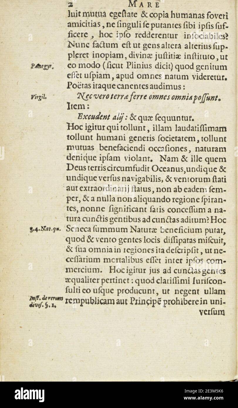 Liberum mare hi-res stock photography and images - Alamy