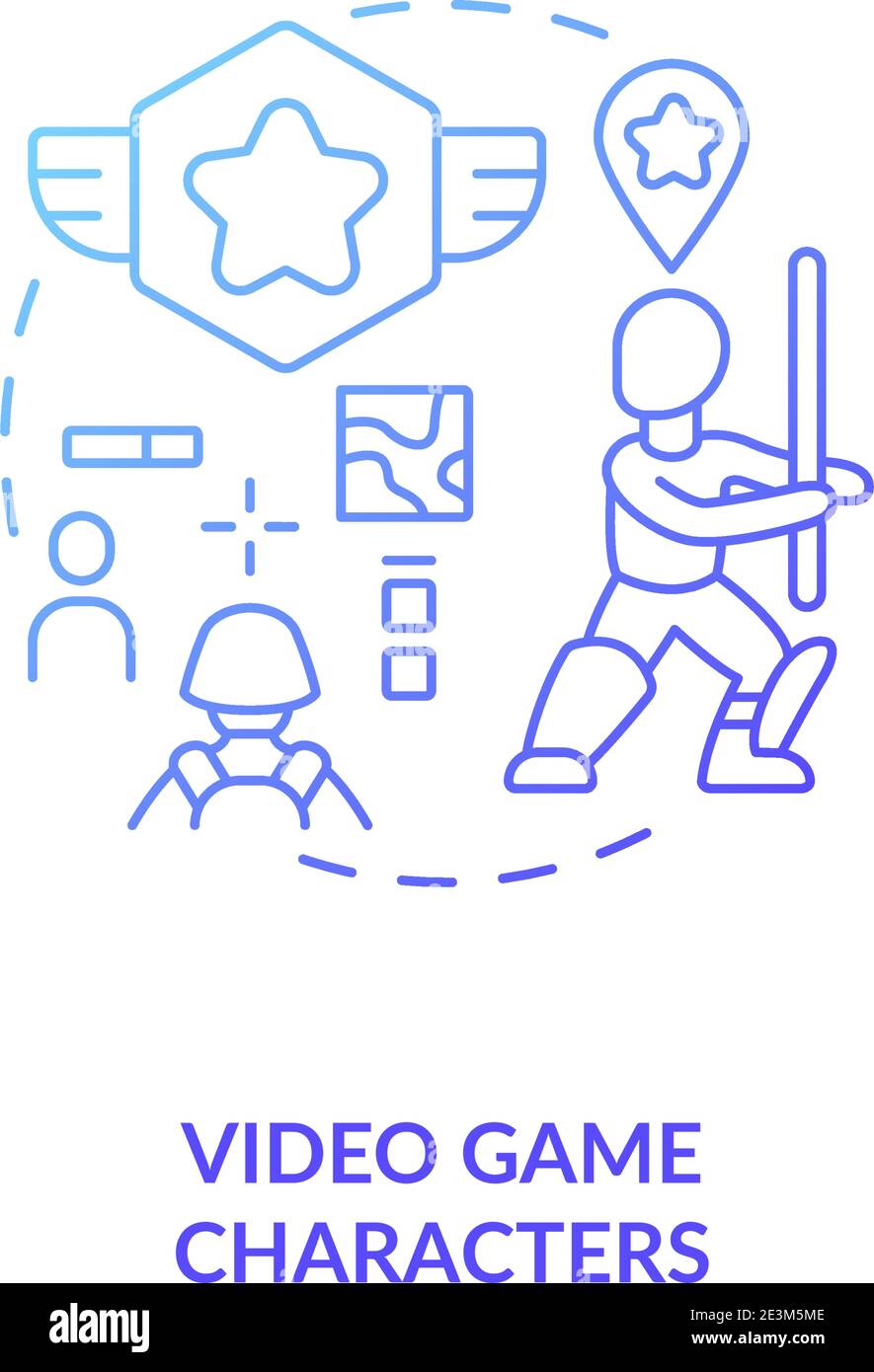 Animated characters Cut Out Stock Images & Pictures - Alamy