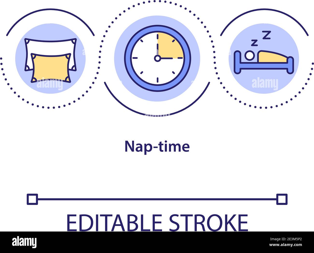 Nap time Stock Vector Images - Alamy