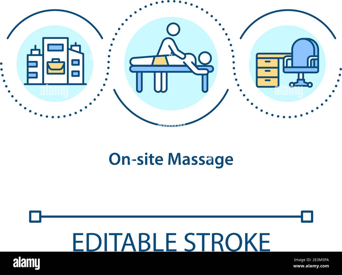 Massage client Stock Vector Images - Alamy