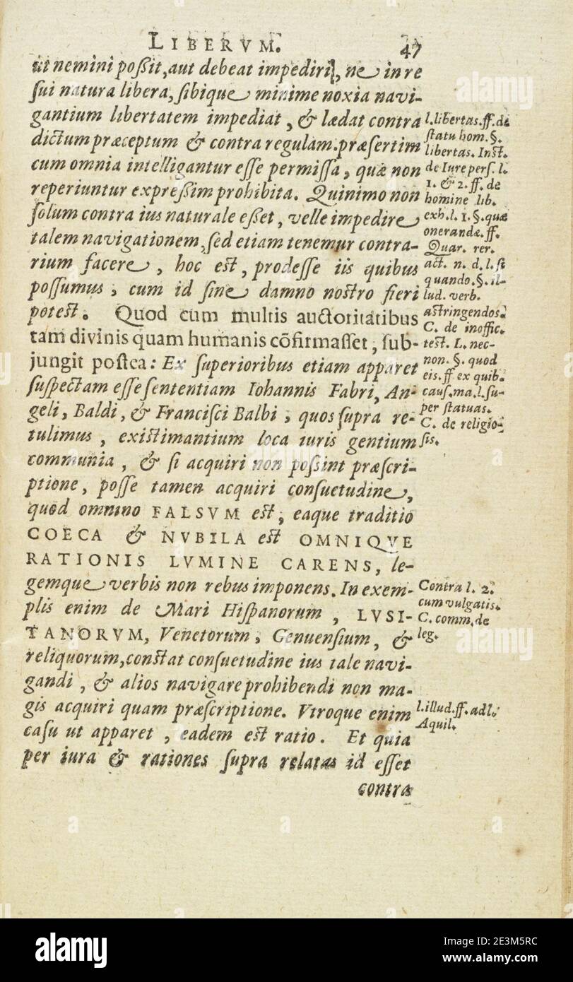 Liberum mare hi-res stock photography and images - Alamy