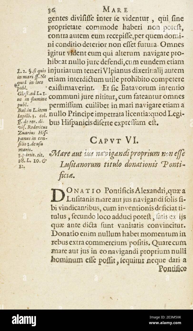 Mare liberum hi-res stock photography and images - Alamy