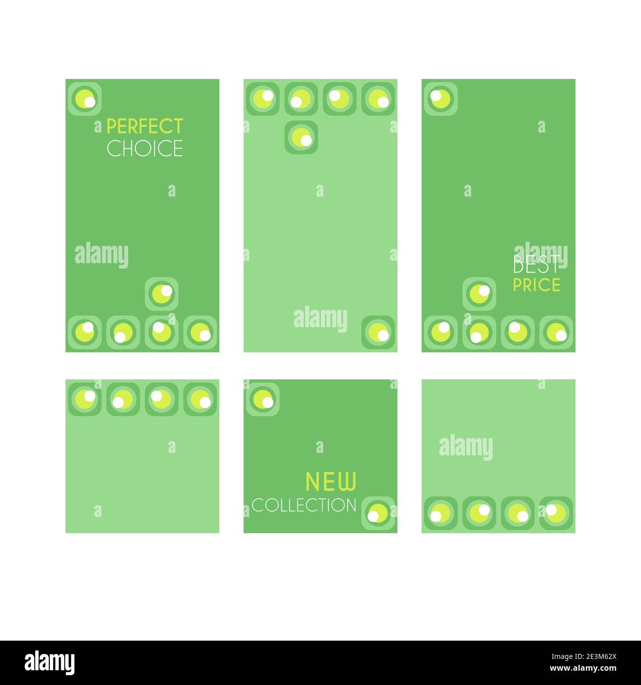 Modern decorative vector frames. Editable design templates for web ...