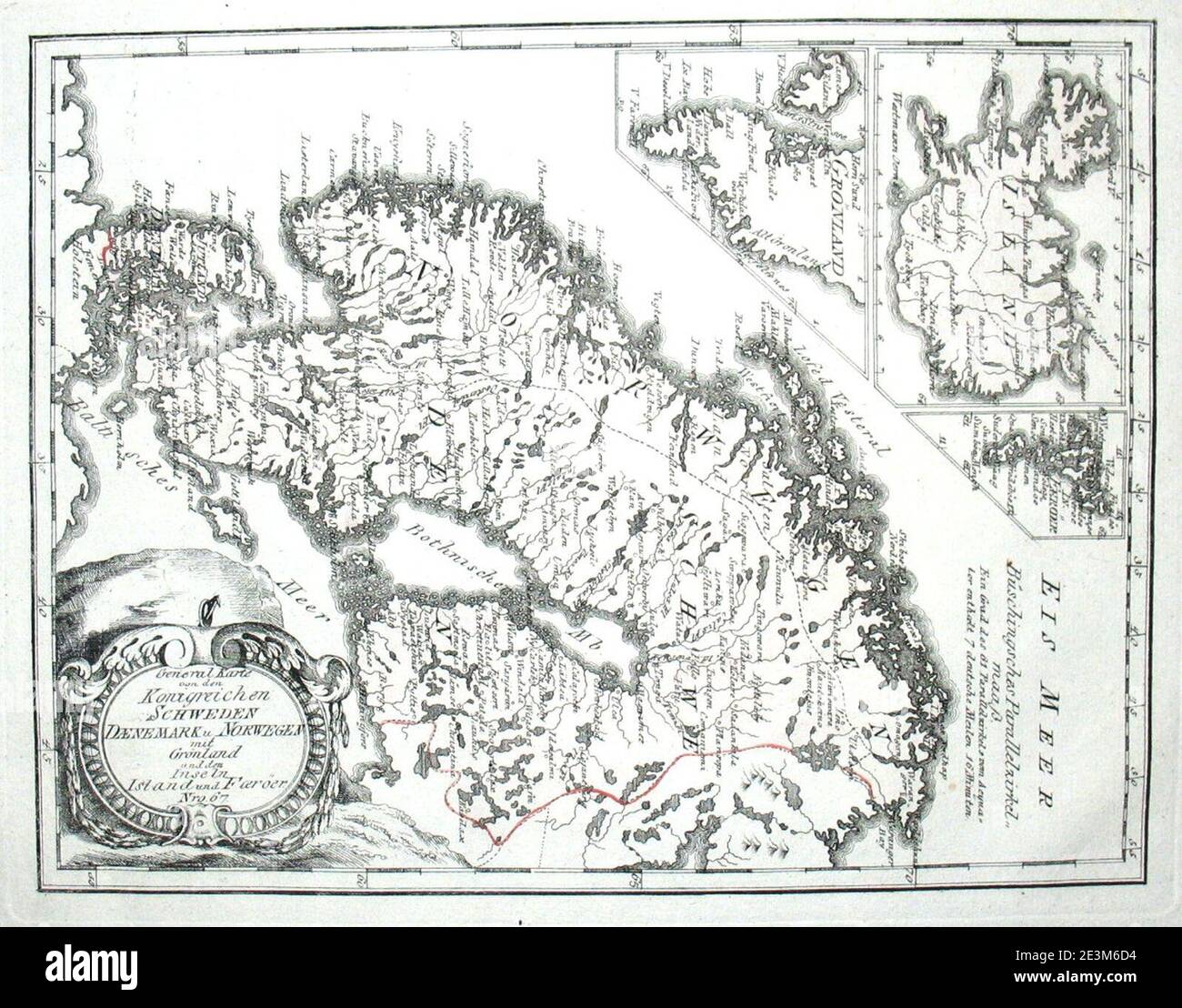 Northern europe map historical hi-res stock photography and images - Alamy