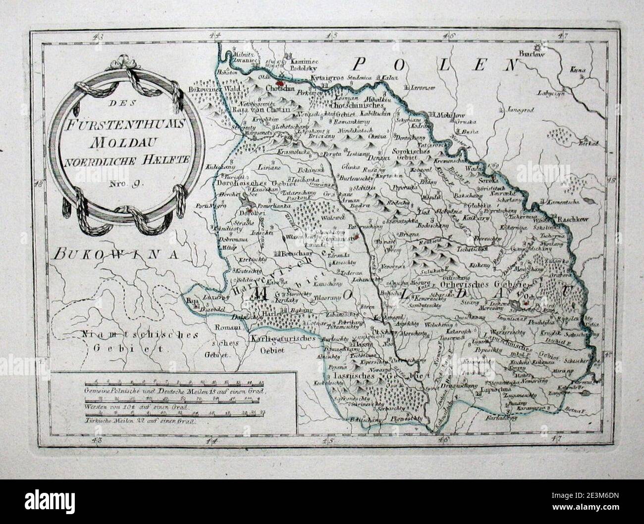Moldavia map hi-res stock photography and images - Alamy