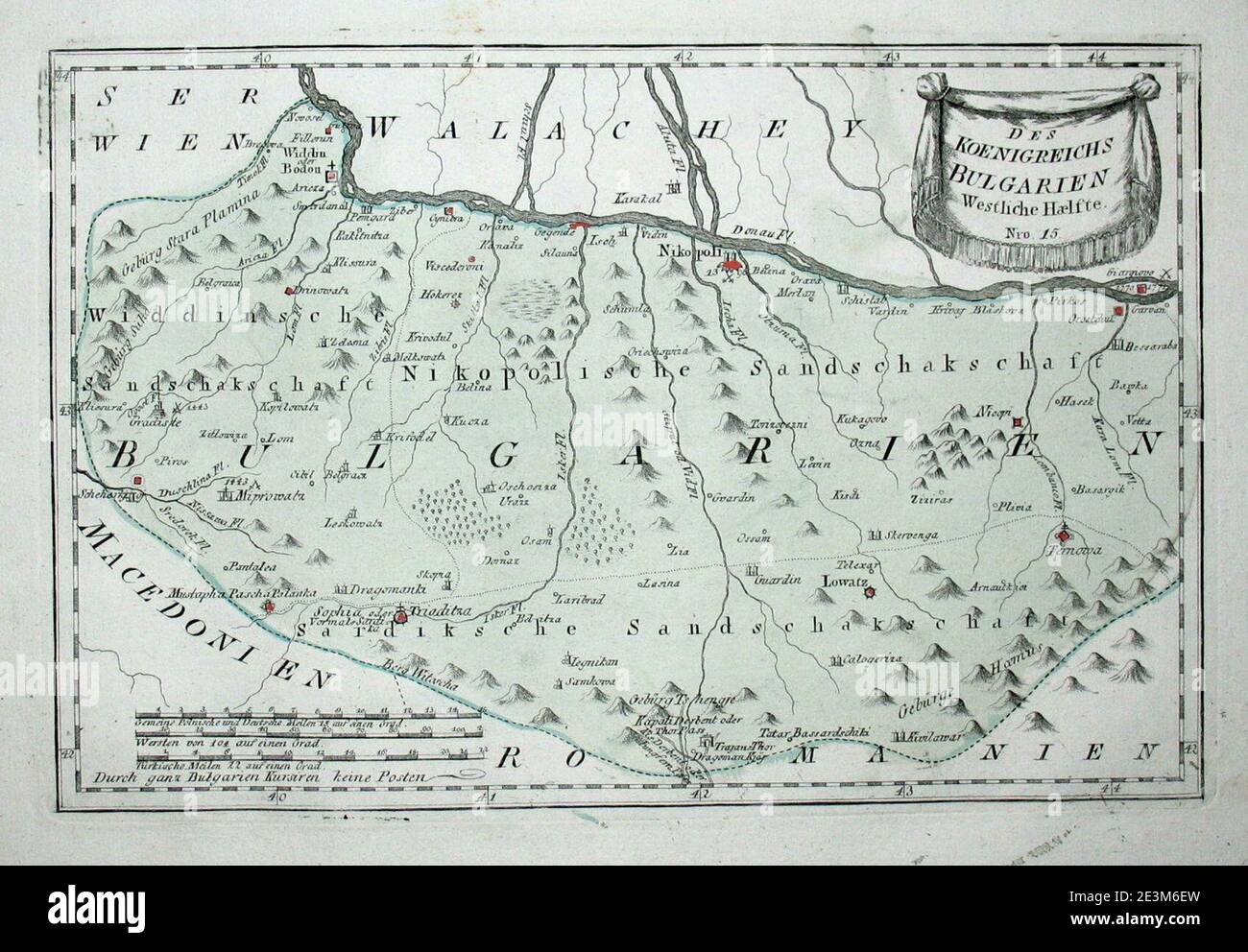 Historical bulgaria map hi-res stock photography and images - Alamy
