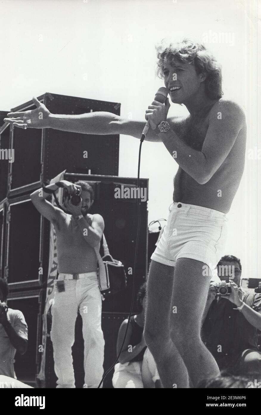 ANDY GIBB Credit: Ralph Dominguez/MediaPunch Stock Photo - Alamy