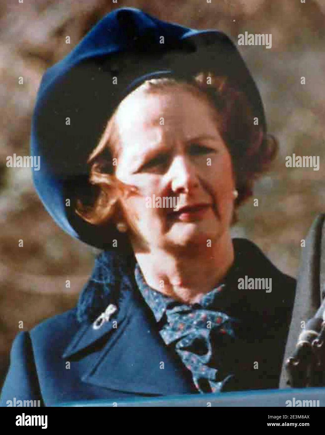 Margaret Thatcher headshot Stock Photo - Alamy